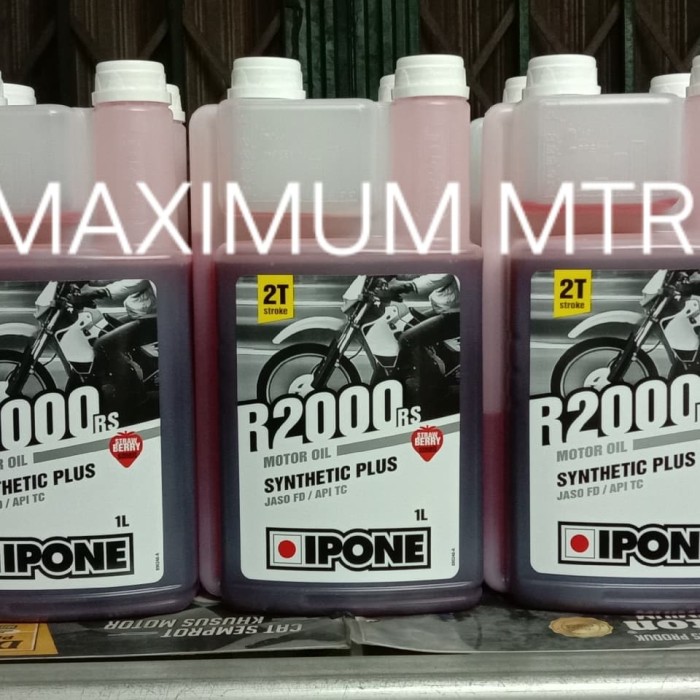Jual OLI SAMPING IPONE 2T R2000 RS - 1L - AROMA STROBERY - 100% ...
