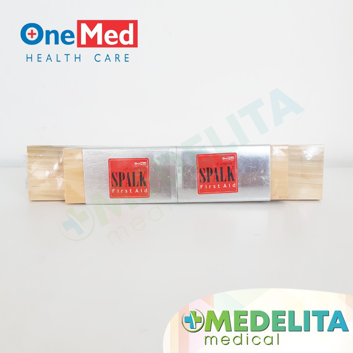 Jual ONEMED Spalk Kayu / Bidai Tangan Pembidaian Kaki Patah Tulang ...