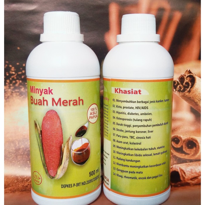 Jual Minyak Buah Merah 100 % Asli Papua - Kota Yogyakarta - Herbal ...