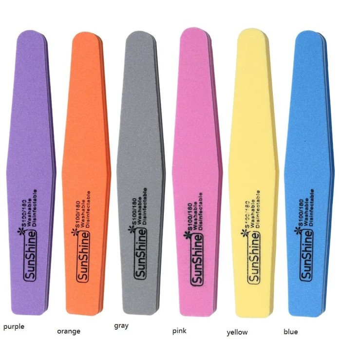 Jual Kikir Kuku (Nail File 100/180 Grit) Sunshine - Jakarta Selatan ...