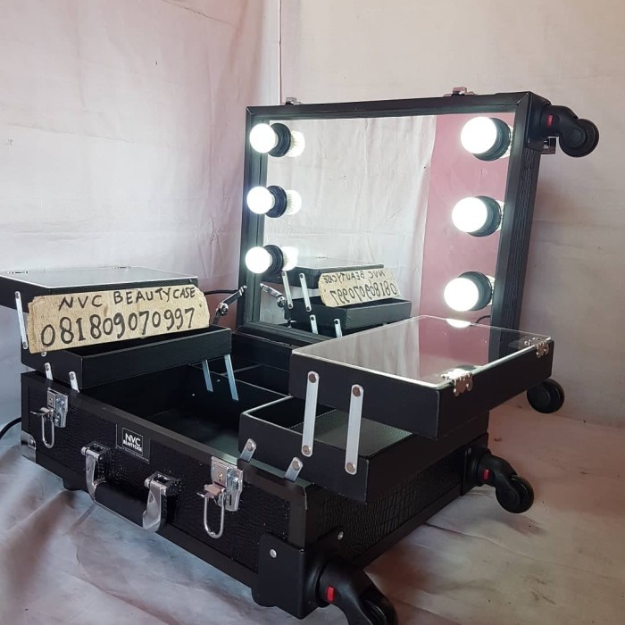 Jual Beautycase. Koper make up. Tas kosmetik - Hitam - Kab. Bantul ...