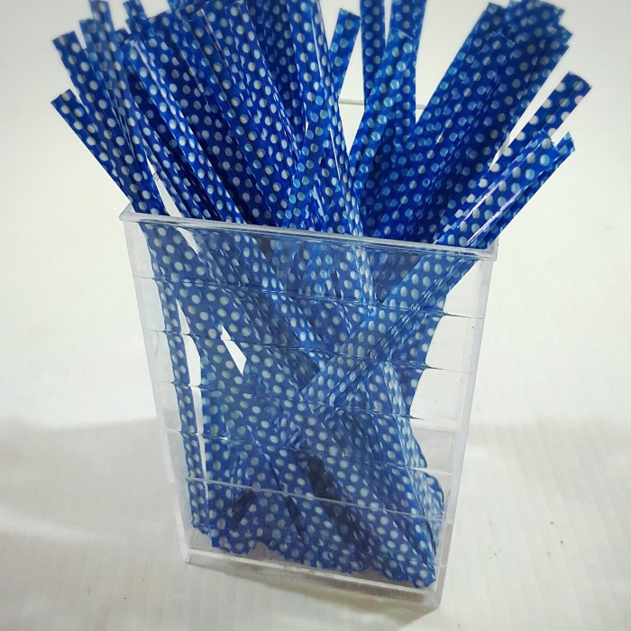 Jual Kawat Pengikat Plastik / Twist Tie Polkadot (TTP) (1 pak = isi ...