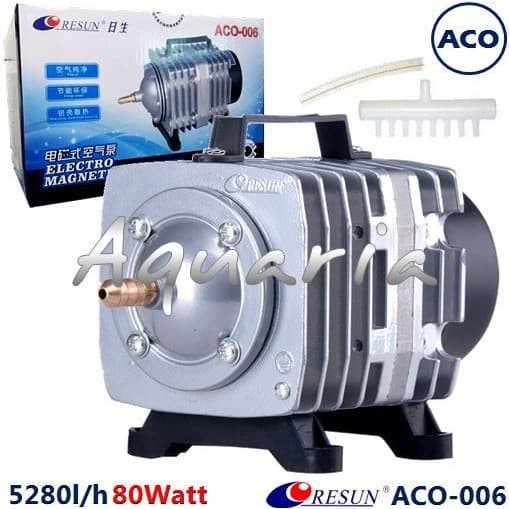 Jual RESUN ACO-006 Pompa Udara Aerator Electromagnetic Air Compressor ...