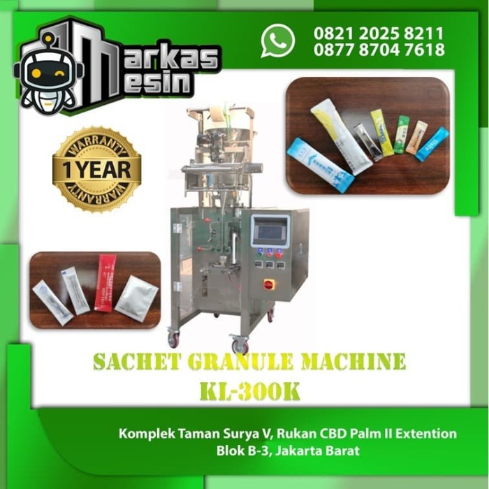 Jual Mesin Packing/Kemas Sachet Otomatis Butiran/Granule KL-300K ...