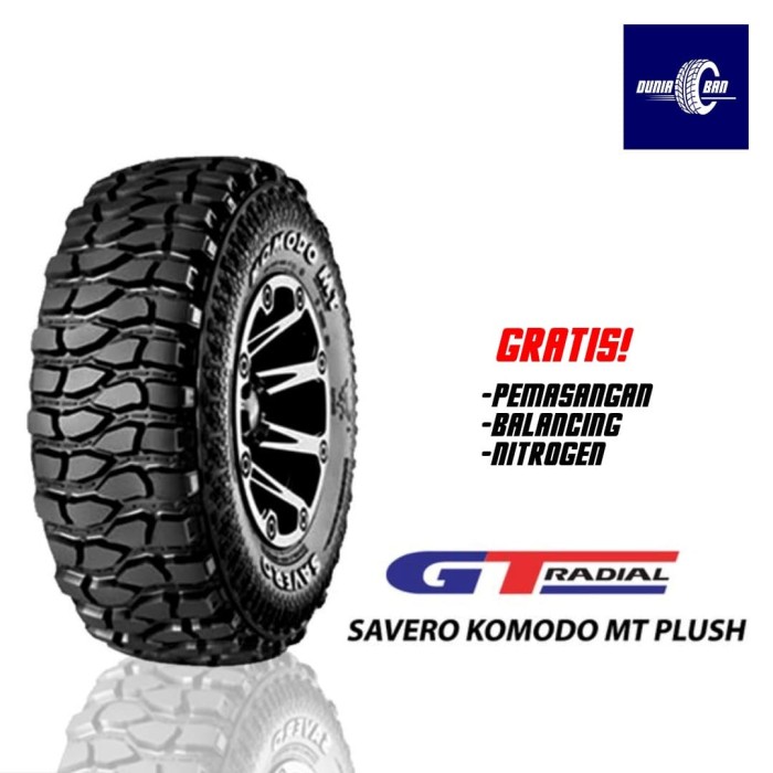 Jual Ban Mobil GT Radial SAVERO KOMODO MT PLUS 31 x 10.50 R15 - Jakarta ...