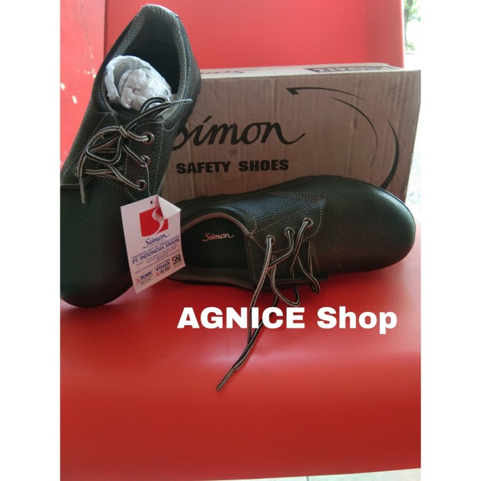Jual Sepatu Safety SIMON TS3011R Steel Toe Cap Safety Shoes Kualitas ...
