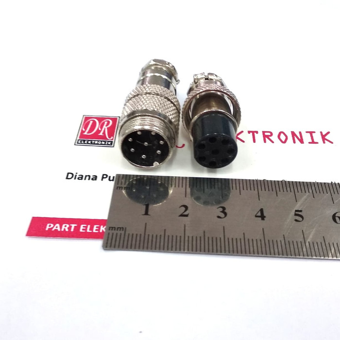 Jual 4pin CB Kabel gx12 12mm 4 pin Aviation Plug Sambungan Wayer satu set - Kota Depok - DR ...