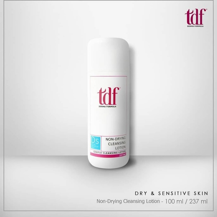 Jual TDF derma formula non drying cleansing lotion 100ml - Kota ...