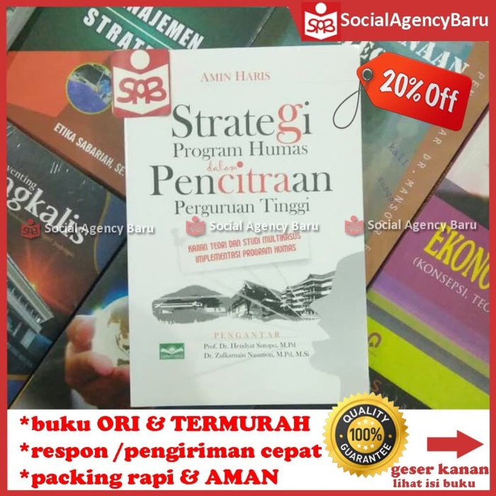 Jual Strategi Program Humas Dalam Pencitraan Perguruan Tinggi - Amin ...