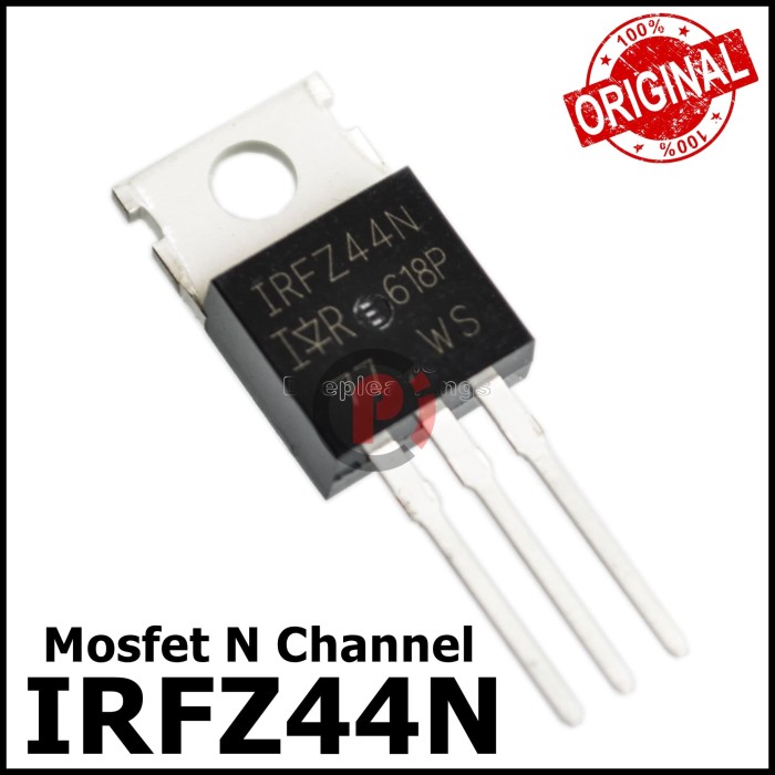 Jual Original Mosfet N channel IRFZ44 IRFZ44N IRFZ 44 - Kota Medan - Pi Toserba | Tokopedia