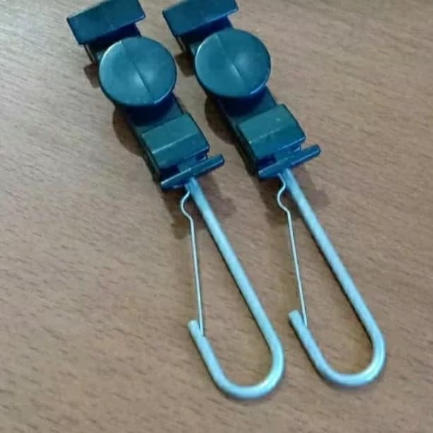 Jual S clamp pengait kabel FO DO DW FTTH fiber optik - Kota Makassar ...