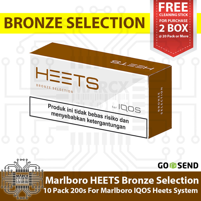 Jual ORIGINAL HEETS NEW LABEL 10 Pack 200 Sticks FOR IQOS Duos dll ...
