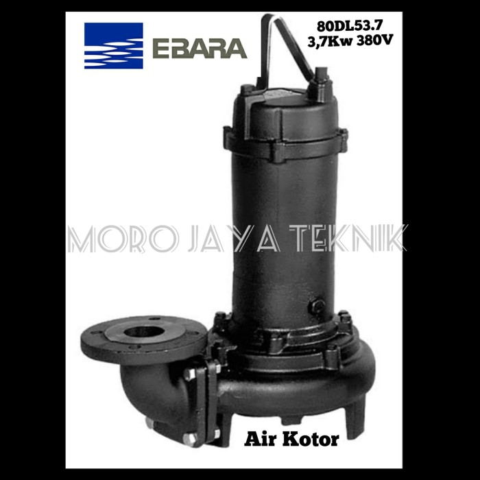 Jual Pompa Ebara 80DL53.7 4HP 380V Pompa Celup Air Kotor Sewage Limbah ...