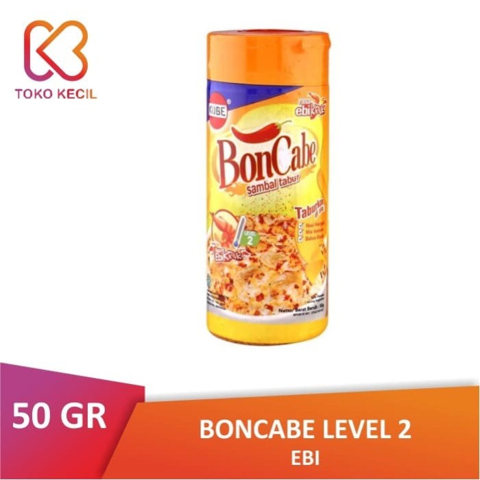 Jual [BTL] Kobe Boncabe Level 2 Ebi Botol 50 GR | Bon Cabe - Jakarta ...