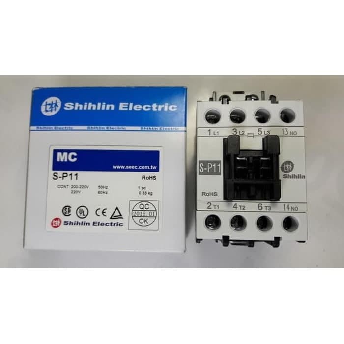 Jual Promo Kontaktor / Contactor SP11 / S-P11 Shihlin Electric 3 P Murah - Jakarta Pusat ...