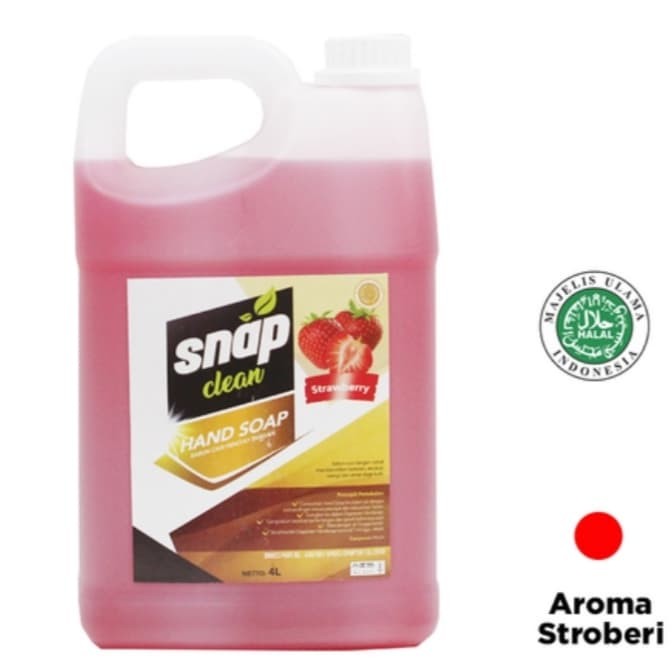 Jual HAND SOAP SABUN CUCI TANGAN MERK SNAP ORIGINAL 5 LITER ...