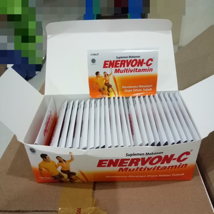 Jual Enervon C tablet - Jakarta Utara - hiromask | Tokopedia