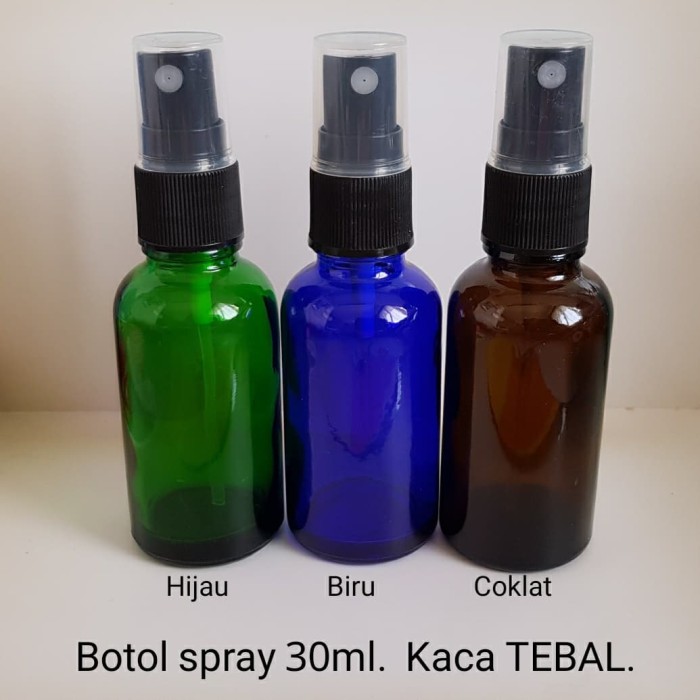Jual Botol spray 30ml untuk essential oil. Kaca TEBAL - Jakarta Pusat ...