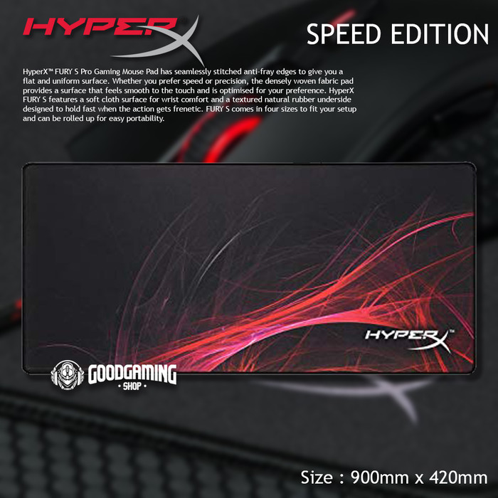Jual Hyperx Fury S Speed Edition Gaming Mousepad Xl Jakarta Pusat