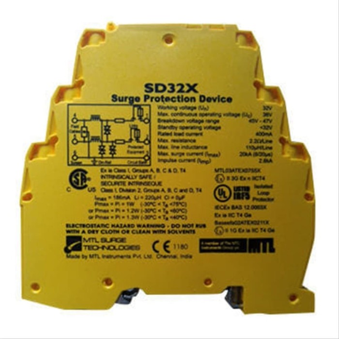 Jual MTL Surge Protection Device on Signal and I/O Cabling, SD32X ...