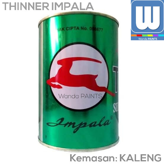 Jual THINNER IMPALA 1 L / TINER IMPALA / PENGENCER CAT - Jakarta Barat - Wanda PAINTS | Tokopedia