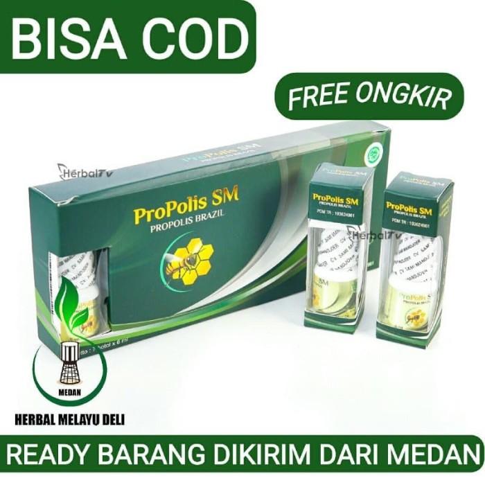 Jual Obat Sinusitis PROPOLIS SM ORIGINAL Asli Propolis Brazil kualitas ...