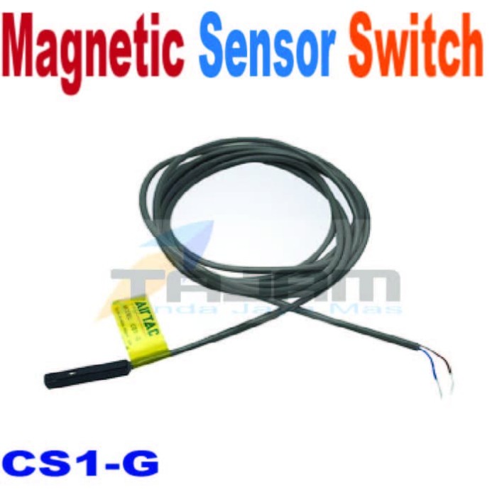 Jual CS1-G Air Pneumatic Cylinder Magnetic Reed Switch Sensor 5-240V ...