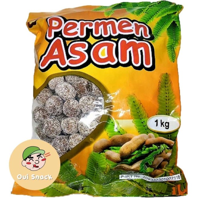 Jual PERMEN ASAM JAWA 1KG / ASEM BULET / PERMEN ASAM TAMARIND CANDY ...