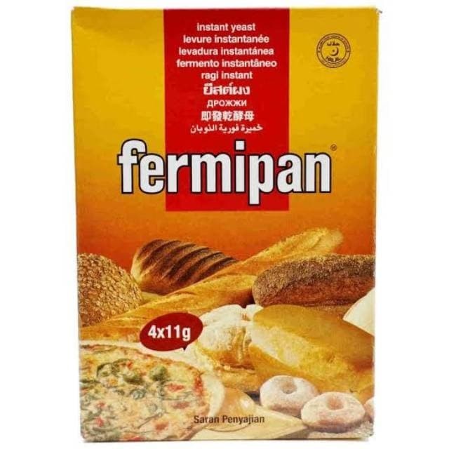 Jual Ragi Fermipan Sachet/ Pengembang Kue/Ragi Instan @11gr - 1 pcs ...