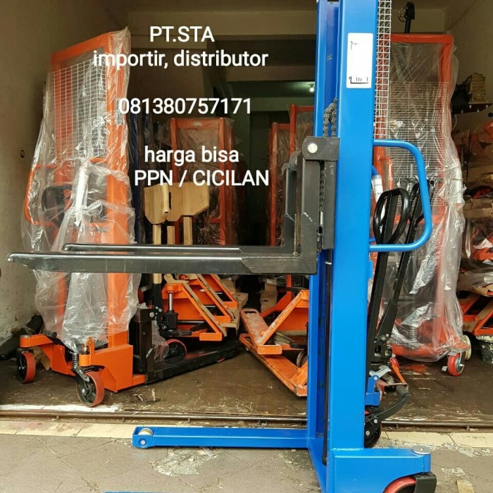 Jual hand lift CAR LIFT / atau hand stacker/ garansi 1 tahun - Jakarta ...