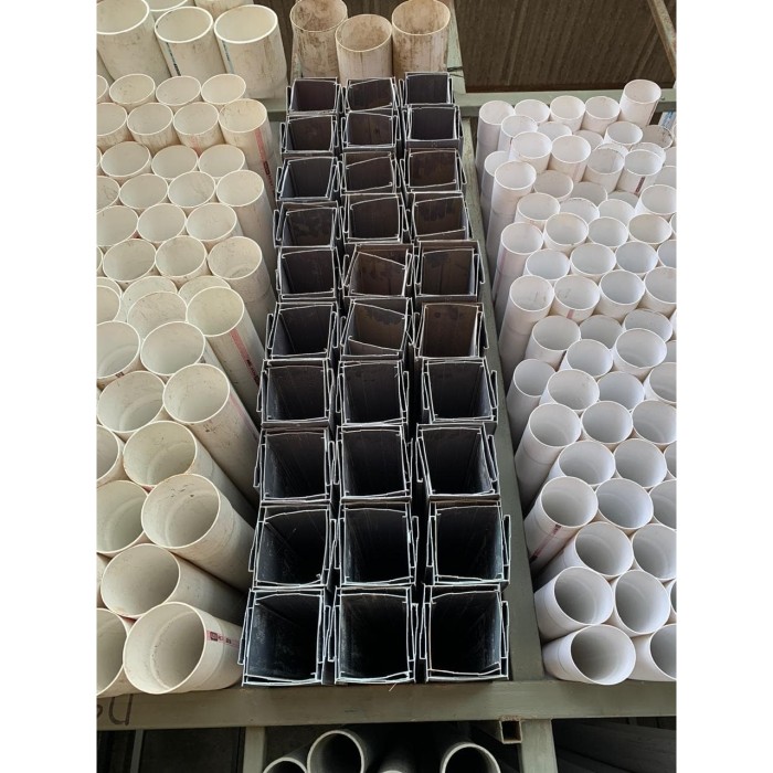 Jual TALANG PVC AIR 4” KOTAK ABU – MERK ASVIRA – 4 METER PER BATANG ...