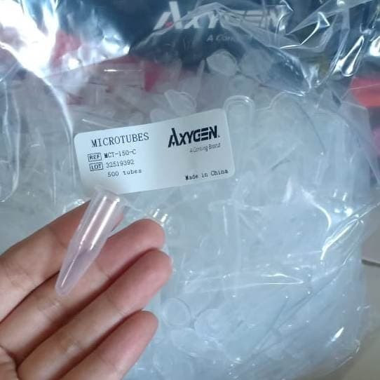 Jual Axygen 1.5 ml Microcentrifuge Tube MCT-150-C - Kota Bekasi - SAINTIFIK STORE | Tokopedia