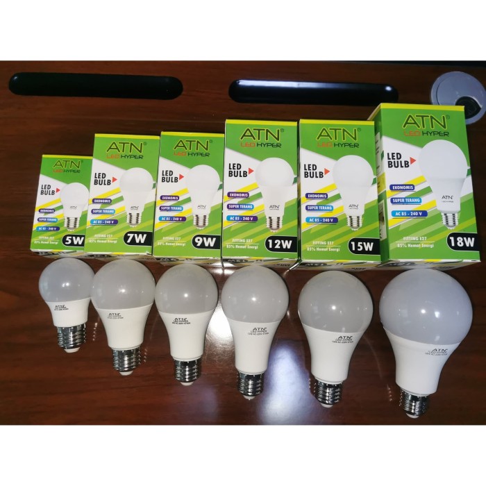Jual ATN LED HYPER Bulb PREMIER 9 watt - Bola Lampu Bohlam LED PREMIER ...