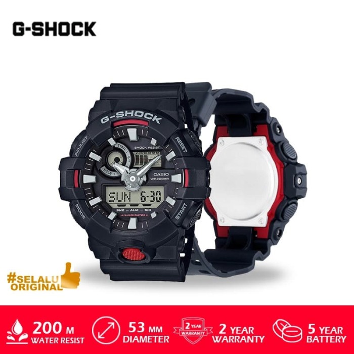 Promo Casio G-Shock GA-700-1ADR / GA 700 1ADR / GA700 ORIGINAL ...