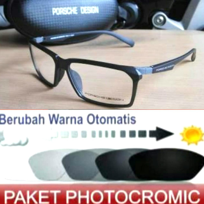 Jual KACAMATA MINUS MODEL SPORT FREE LENSA PHOTOCROMIC GRAY MINUS/PLUS ...