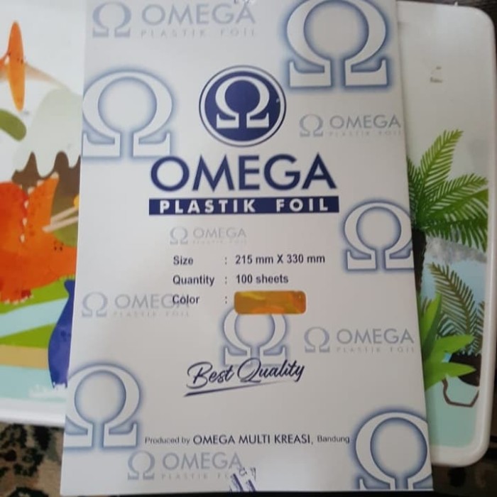 Jual Omega Plastik Foil Emas Silver 215mmx330mm - Emas - Kota Bandung ...
