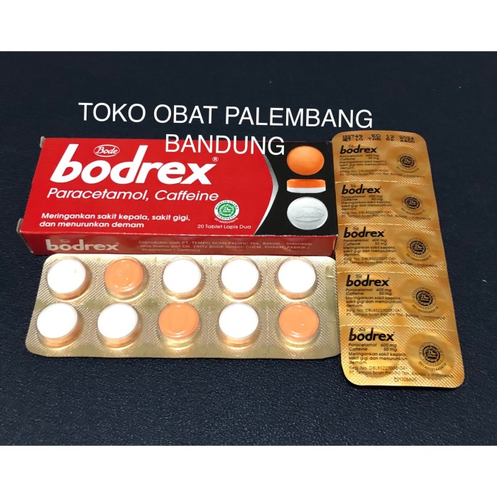 Jual BODREX 20TABLET - Kota Bandung - Toko obat palembang | Tokopedia