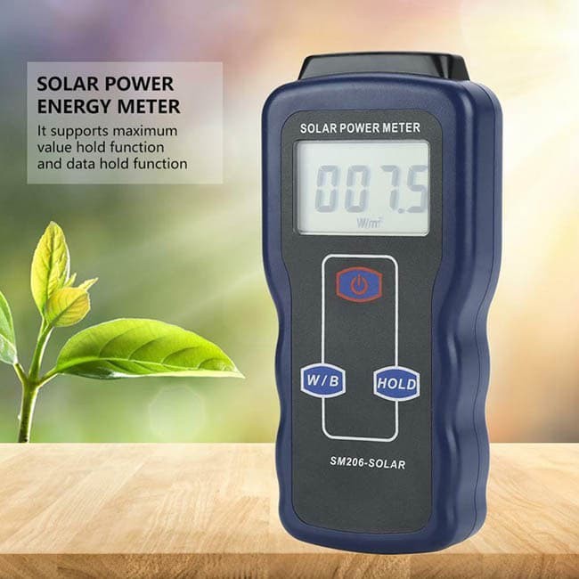 Jual Solar Power Meter SM206 Sun Light Tester Radiation SM-206 Matahari ...