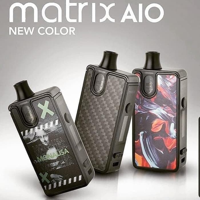 Promo MATRIX POD KIT AIO 40W 1100MAH AUTHENTIC BY AAAVAPE VAPORIZER ...