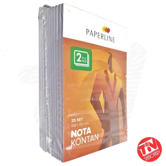 Jual Nota Kontan Paperline 2 PLY NCR (1 pack = 10 buku) - Kab. Bekasi ...