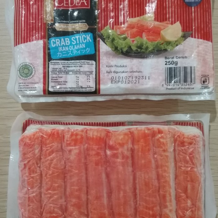 Jual Crab Stick Cedea @250 gr - Jakarta Selatan - JOINHED MEATSHOP ...
