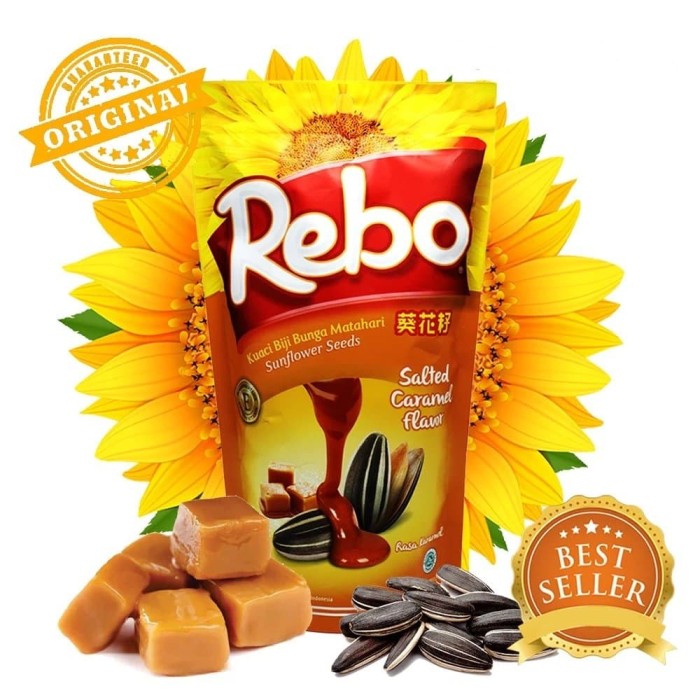 Jual Kuaci Rebo 150 Gr Salted Caramel Jakarta Barat Smart Store