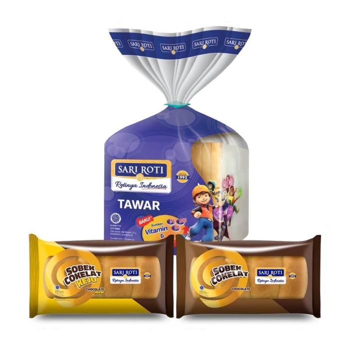 Promo Sari Roti Paket Liburan 1 - Jakarta Pusat - sari roti | Tokopedia