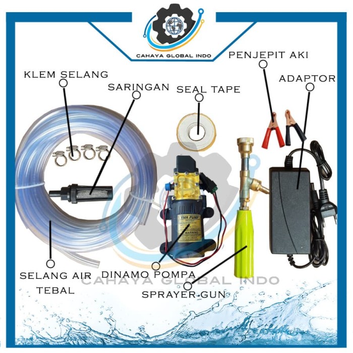 Jual Alat Steam Pompa DC set mesin cuci AC motor mobil steam power ...