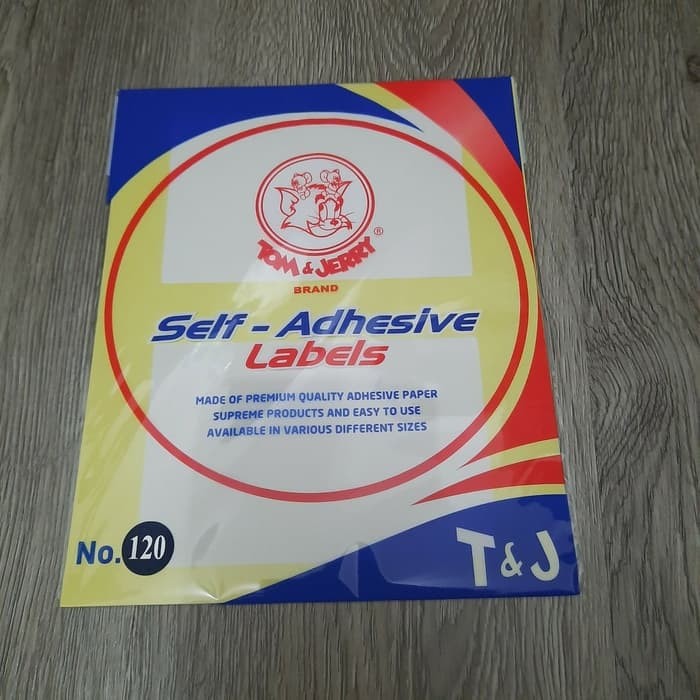 Jual Label Stiker Tom & Jerry No.120 / Self Adhesive Labels No.120 ...