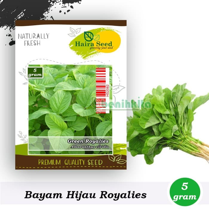 Jual Benih-Bibit Bayam Hijau Green Royalies (Haira Seed) - Kota Depok ...