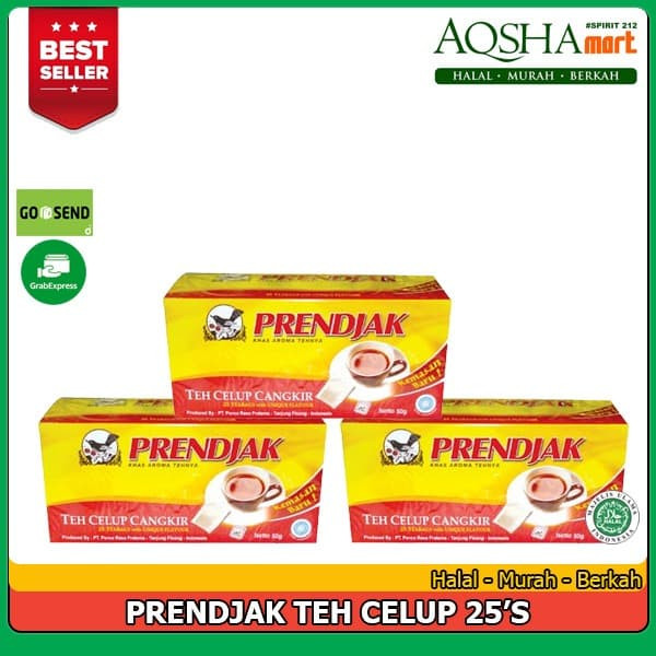 Jual TEH CELUP CAP PRENDJAK TEA KANTONG WANGI PRENJAK ISI 25 - Kota ...