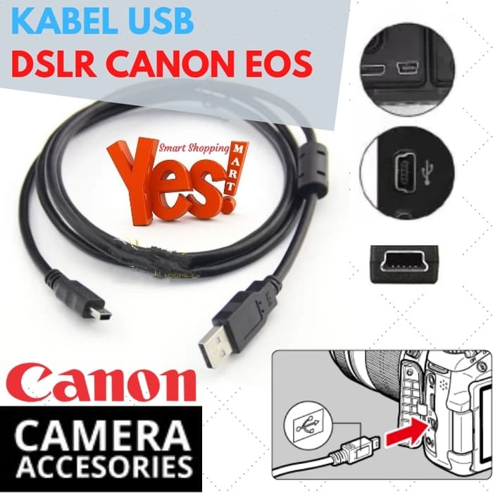 Jual Kabel USB / data Canon - Jakarta Pusat - YesMart | Tokopedia