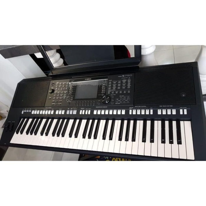 Jual Promo Keyboard Piano Yamaha Psr S 750 S750 + stand+usb no 670 710 ...