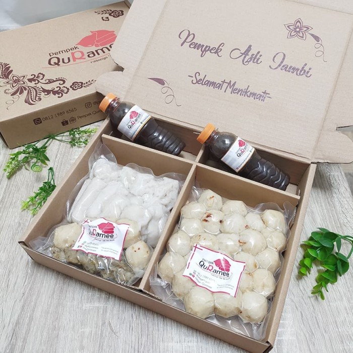 Jual Special Hampers Pempek Paket Parcel Lebaran Gift Box (Asli Jambi ...